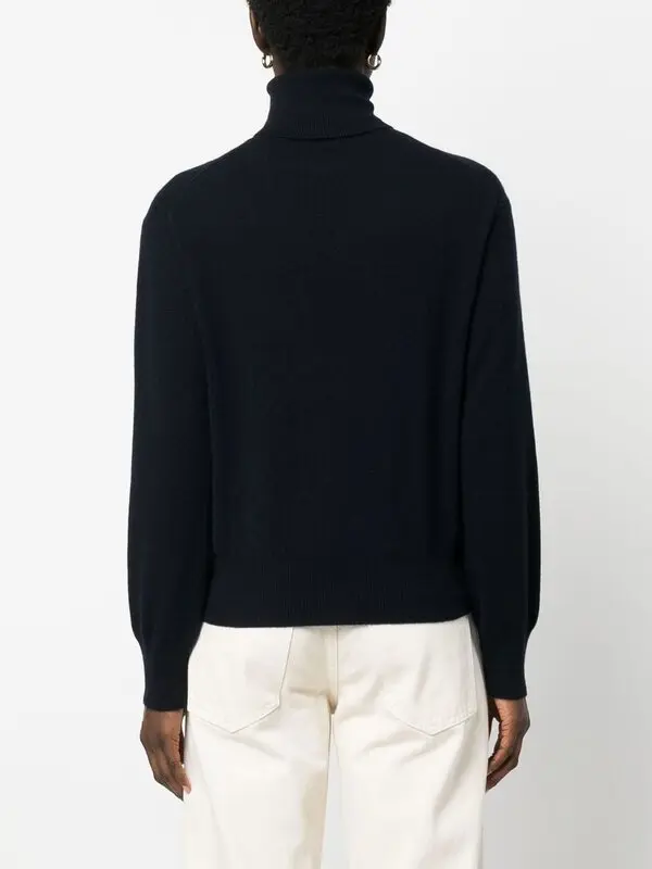 ALLUDE Roll-neck Cashmere Jumper