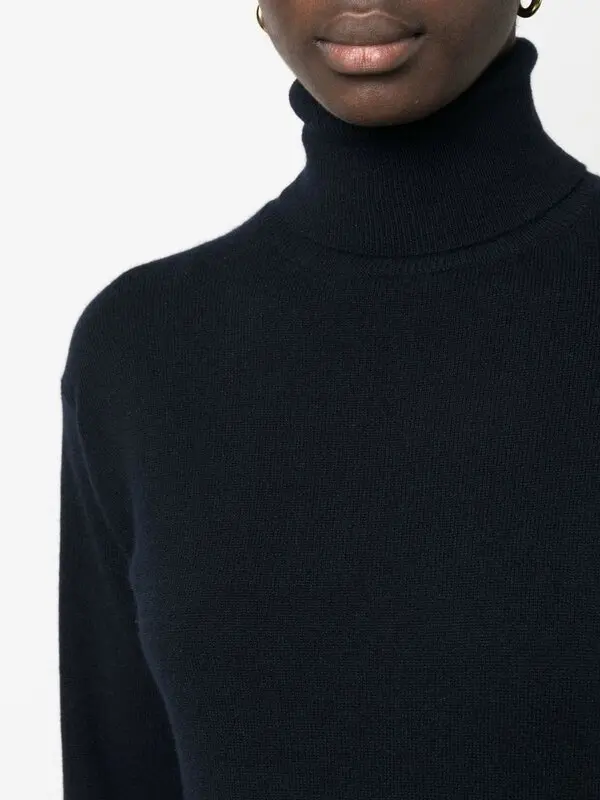 ALLUDE Roll-neck Cashmere Jumper