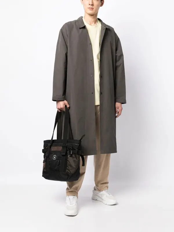 MAKAVELIC Contrasting-panel Tote Bag