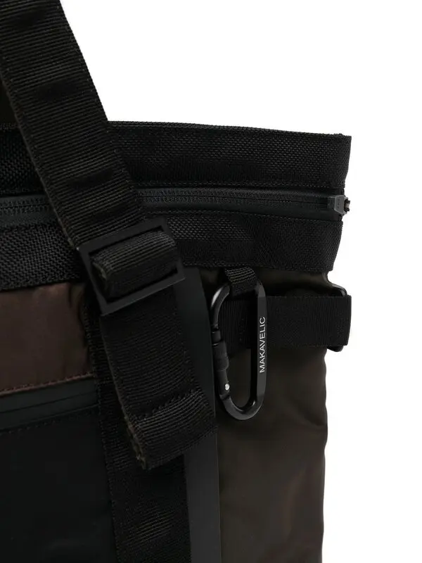 MAKAVELIC Contrasting-panel Tote Bag