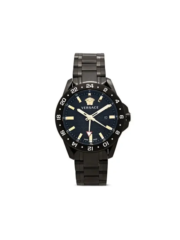 Versace Sport Tech Gmt 45mm - Black