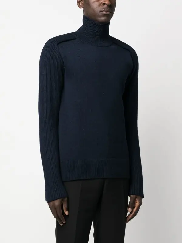 JIL SANDER High-neck Wool Jumper