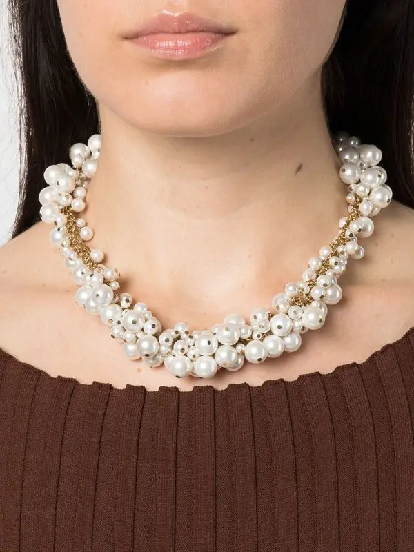 JIL SANDER Mother Of Pearl Necklace