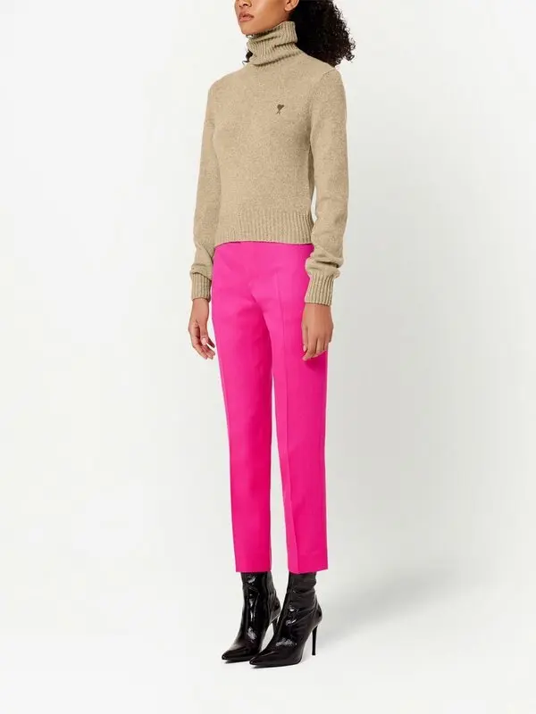 AMI Paris De Coeur Sweater - Neutrals