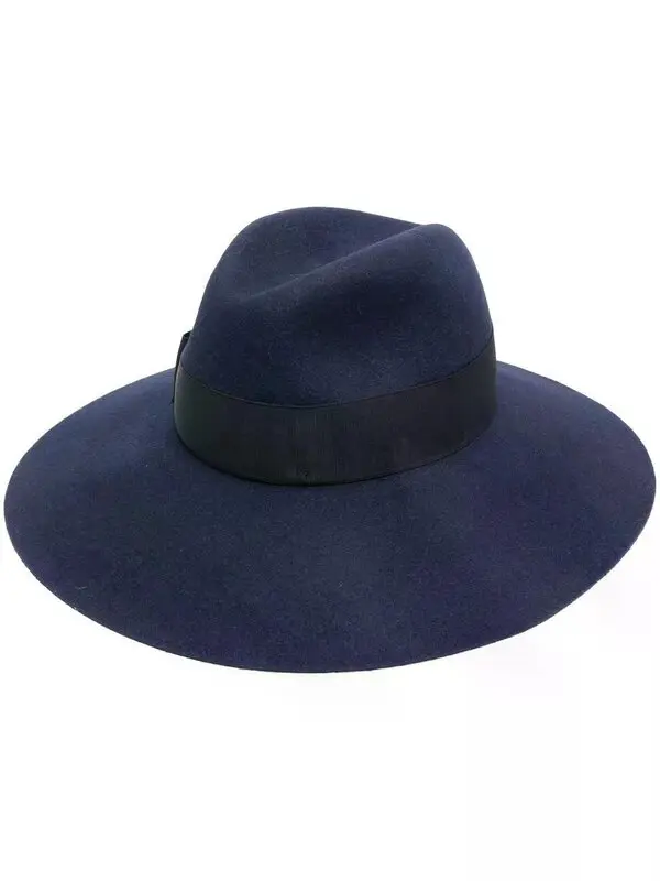 Borsalino Sophie Felted Wool Sunhat - Blue