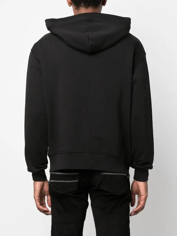 Vivienne Westwood Orb-Motif Zip-Up Hoodie - Black | Editorialist