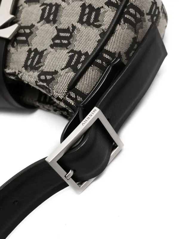 MISBHV Logo-plaque Shoulder Bag - Neutrals