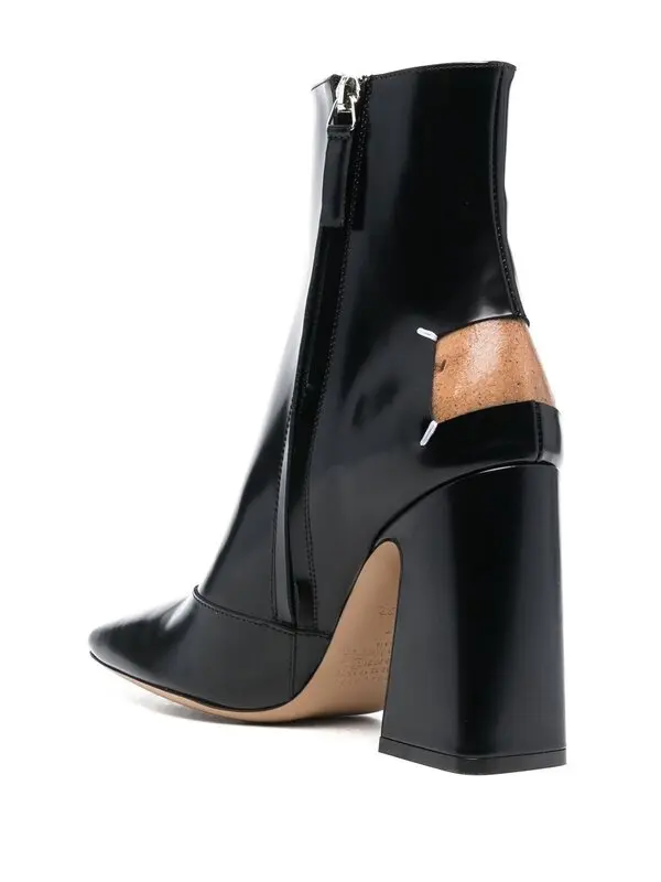 MAISON MARGIELA Décortiqué 100mm Boots - Black