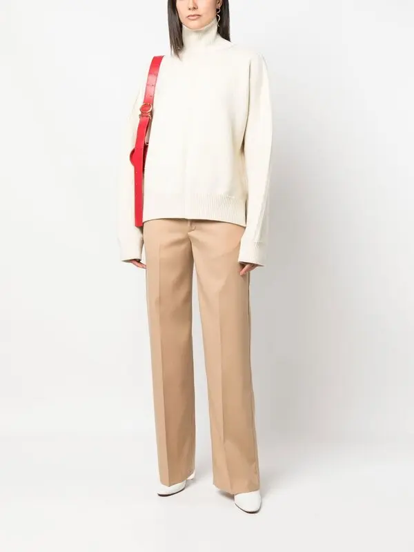 JIL SANDER Straight-leg Wool Trousers
