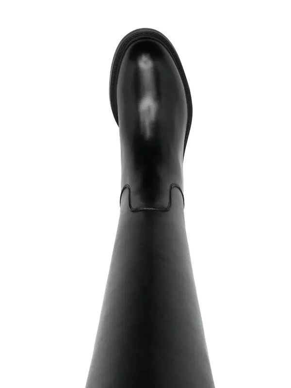 DOUCAL'S Knee-high Leather Boots