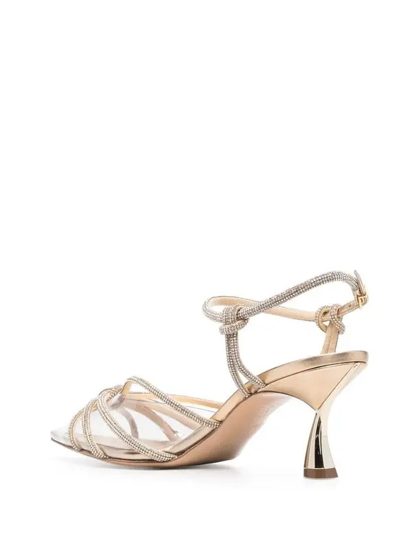 Casadei Crystal-embellished Strappy Sandals