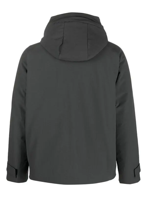 GR10K Hooded Padded Bomber Jacket