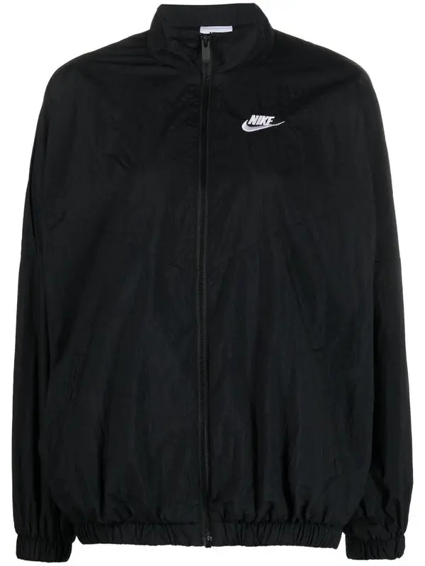 Nike Embroidered-logo Zipped Jacket