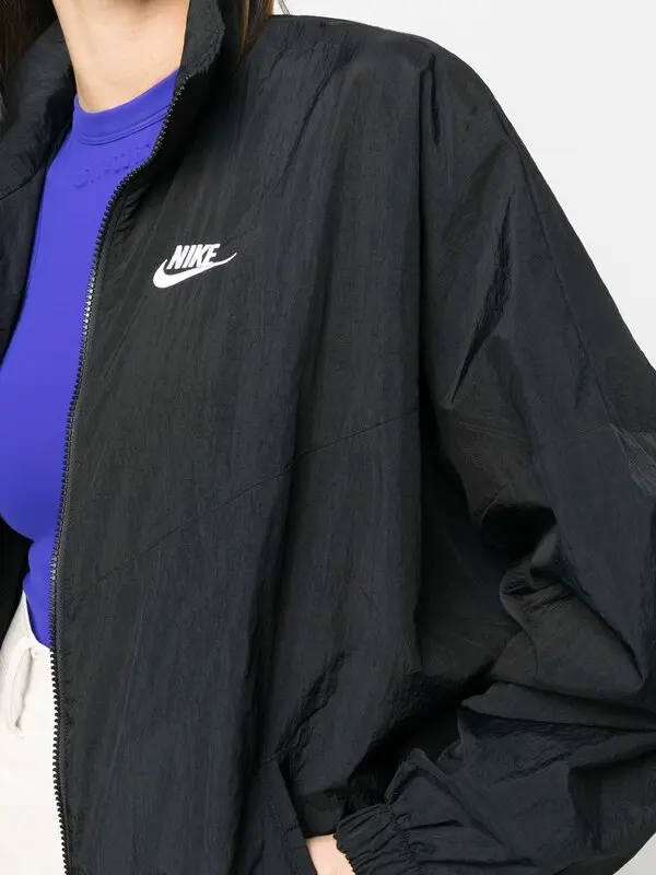 Nike Embroidered-logo Zipped Jacket