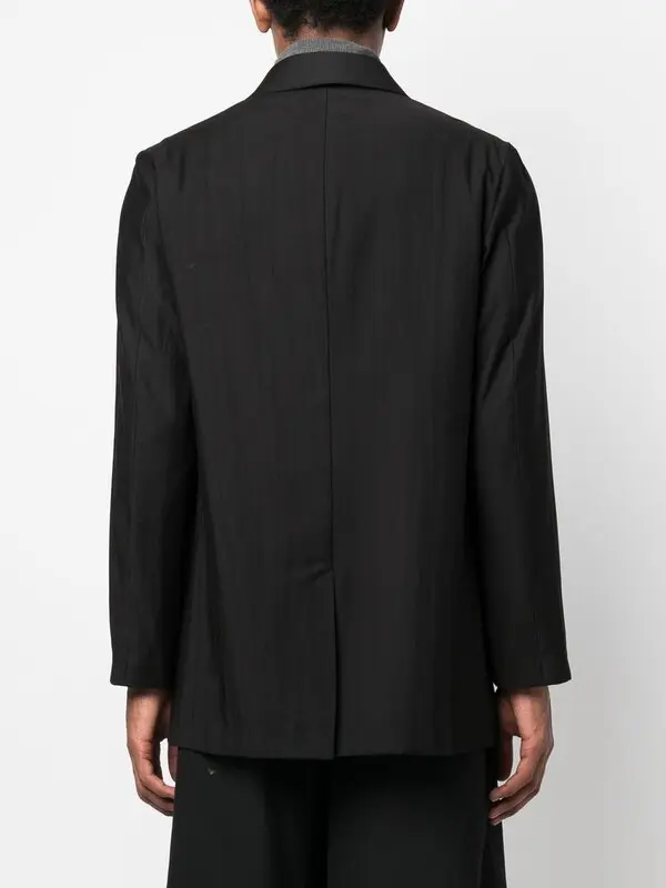 Our Legacy Crease-effect Double-breasted Blazer