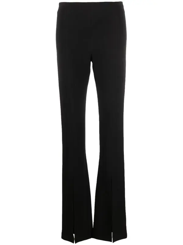Amen Slit High-waisted Trousers