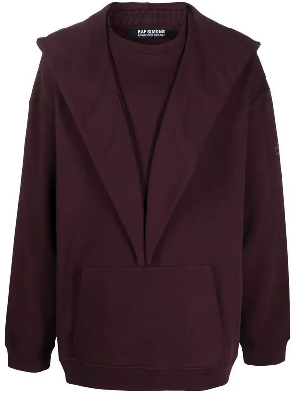 Raf Simons Deconstructed Cotton Hoodie