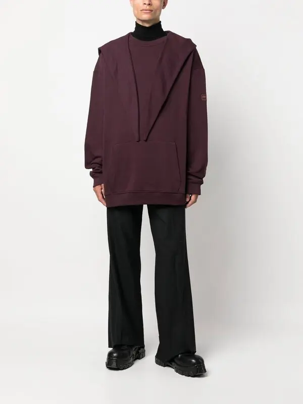 Raf Simons Deconstructed Cotton Hoodie