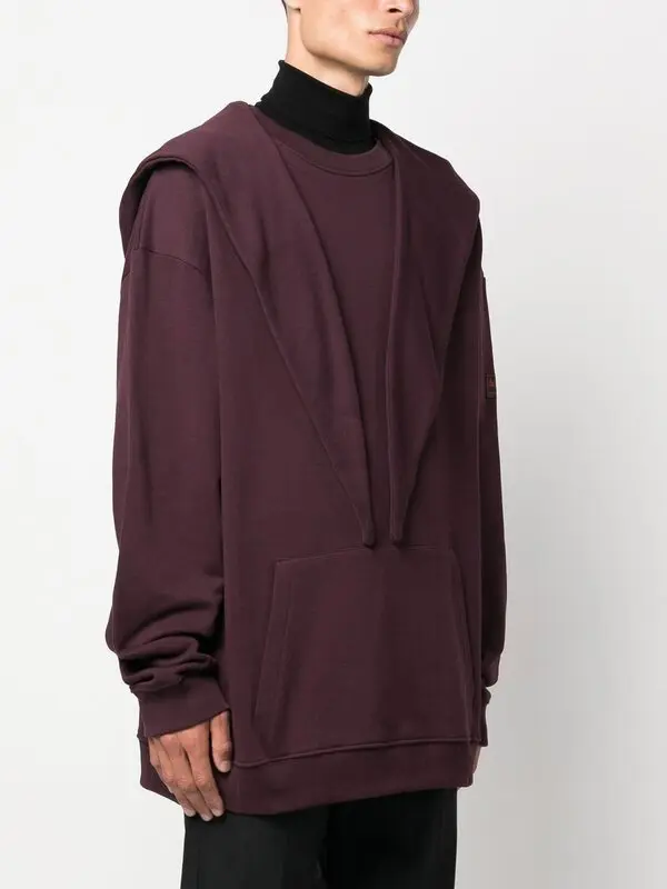 Raf Simons Deconstructed Cotton Hoodie