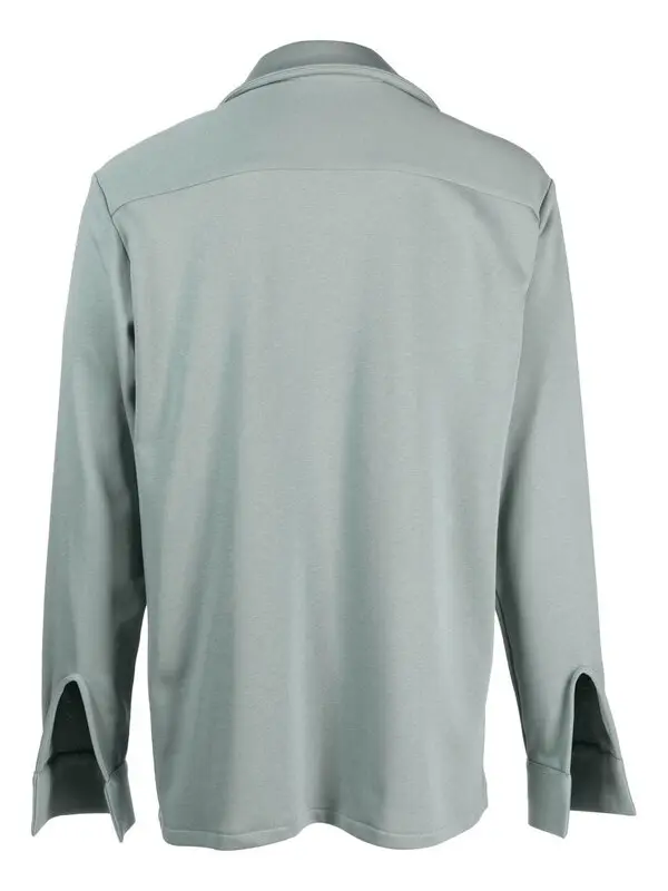 STYLAND X Notrainproof Open-front Cotton Shirt Jacket