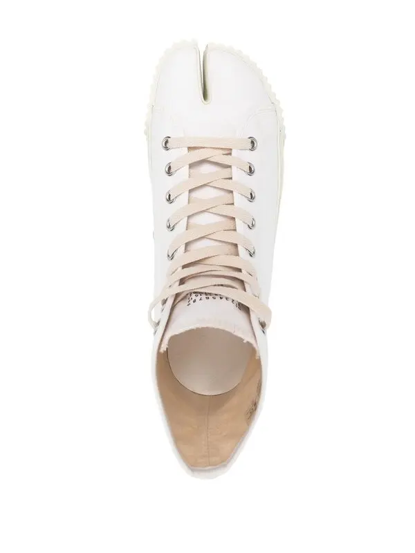 MAISON MARGIELA Tabi High-top Sneakers - White