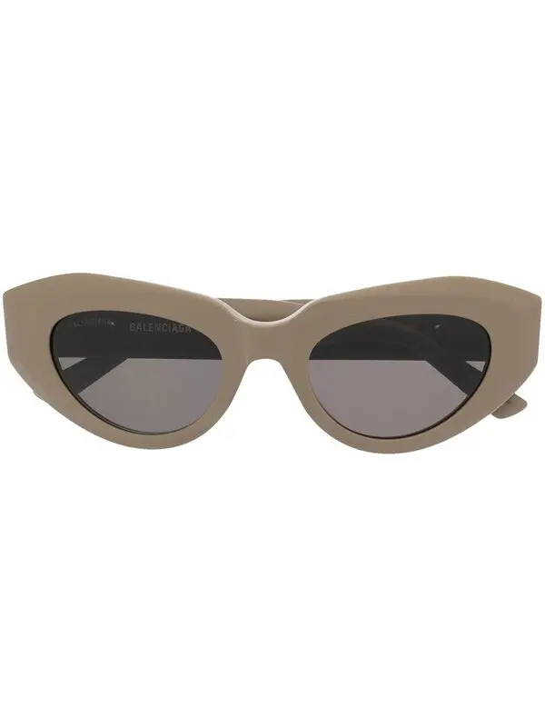 Balenciaga Dynasty D-frame Sunglasses - Brown
