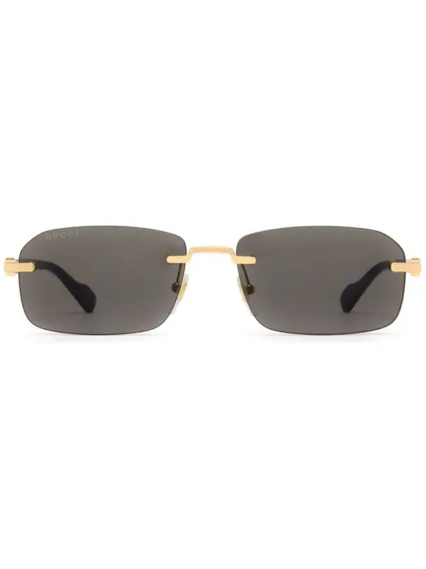 Gucci Rimless Sunglasses - Black