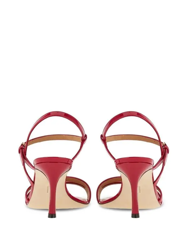 FERRAGAMO High-shine Finish 70mm Sandals