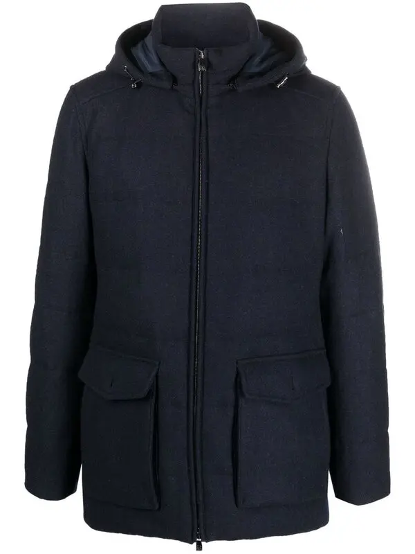 Corneliani Cashmere Padded Jacket