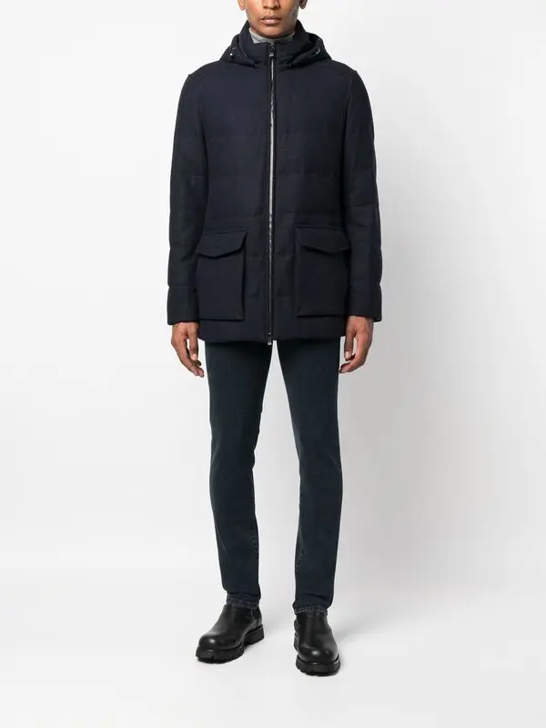 Corneliani Cashmere Padded Jacket