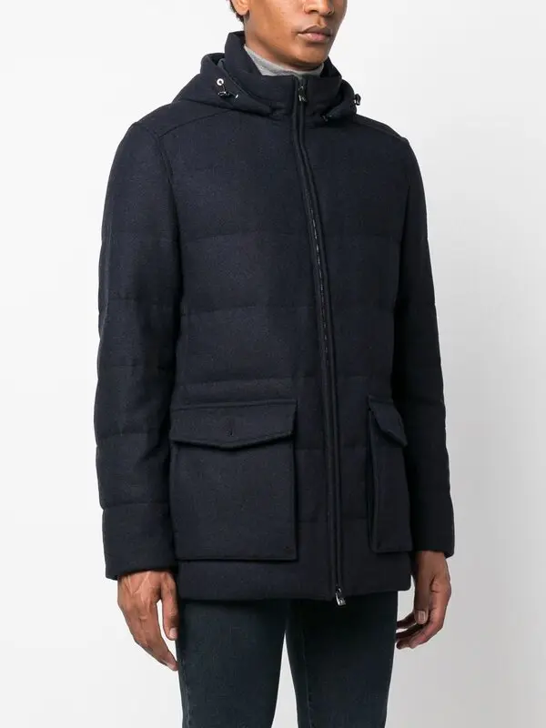 Corneliani Cashmere Padded Jacket