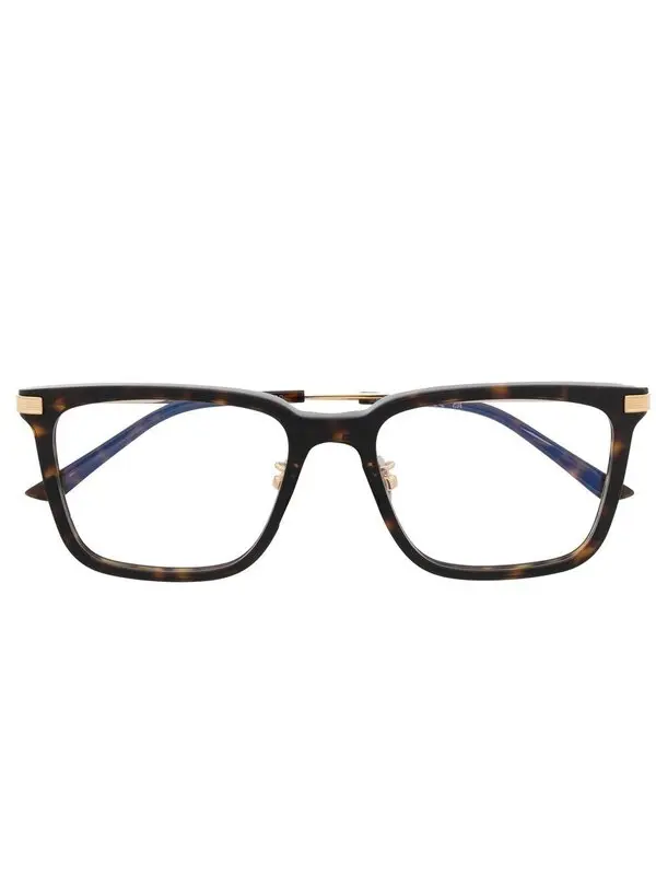 Cartier Wayfarer-frame Glasses - Brown