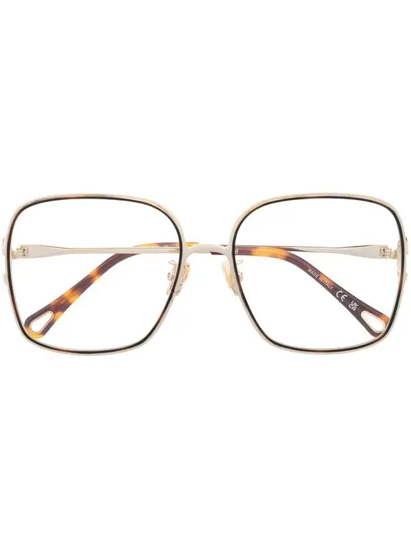 Chloé Oversized Glasses - Neutrals