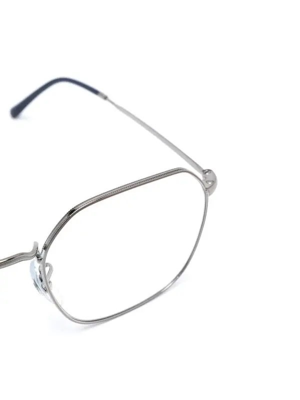 Ray-ban Jim Round-frame Glasses - Silver