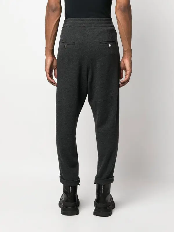 Balmain Low-crotch Drawstring-waist Trousers