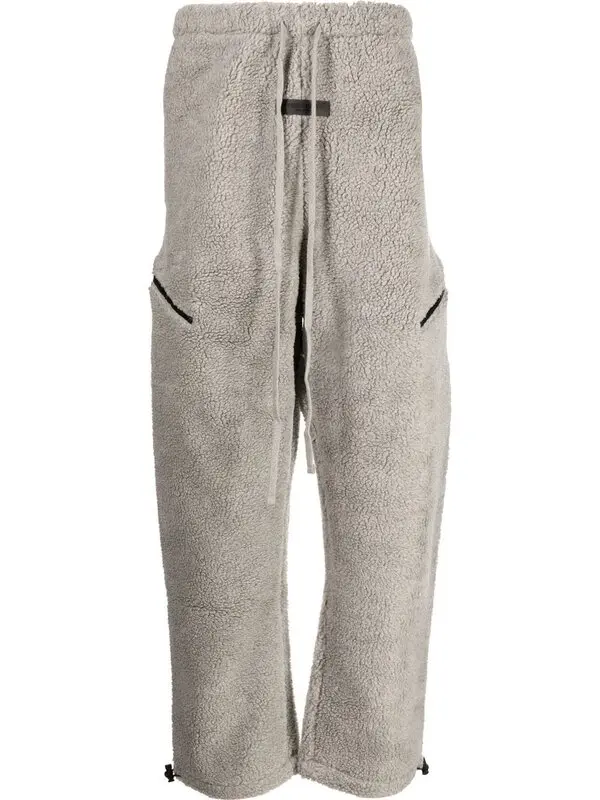 Fear Of God Polar Fleece Track Pants - Grey