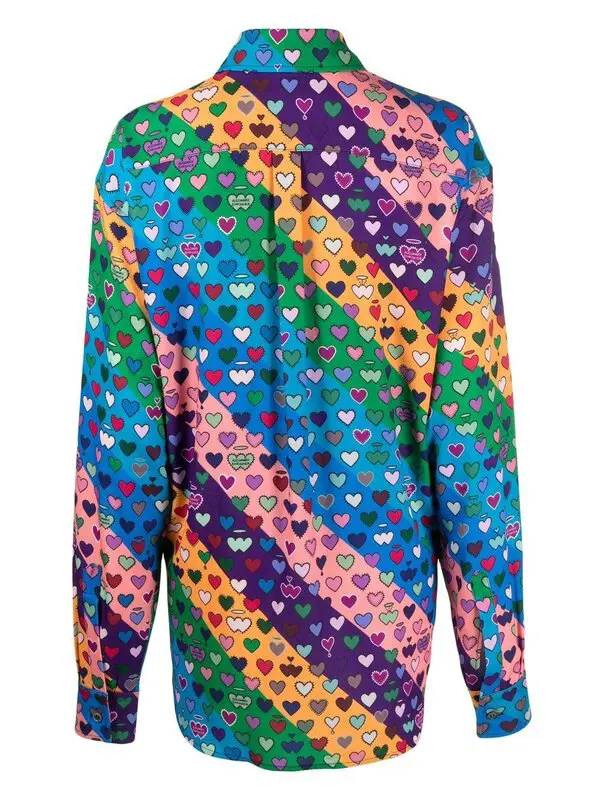 ALESSANDRO ENRIQUEZ Heart-print Shirt