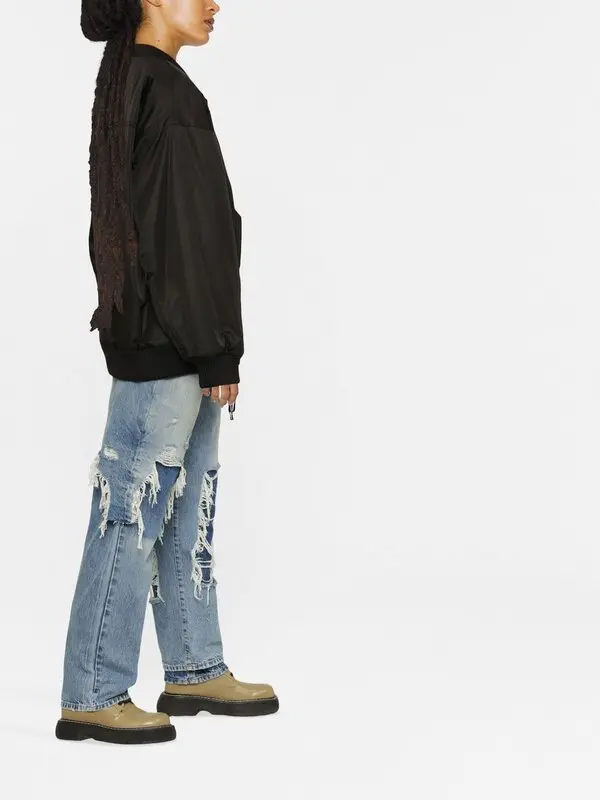 Dsquared2 Embroidered Logo Bomber Jacket