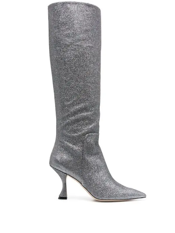 STUART WEITZMAN Crystal-embellished Boots