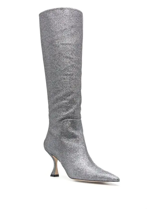 STUART WEITZMAN Crystal-embellished Boots