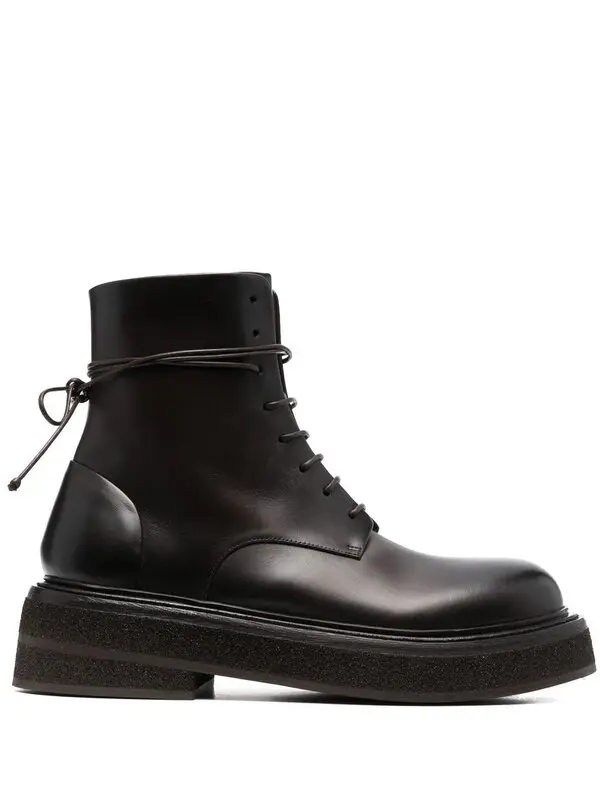 Marsèll Zuccone Leather Combat Boots
