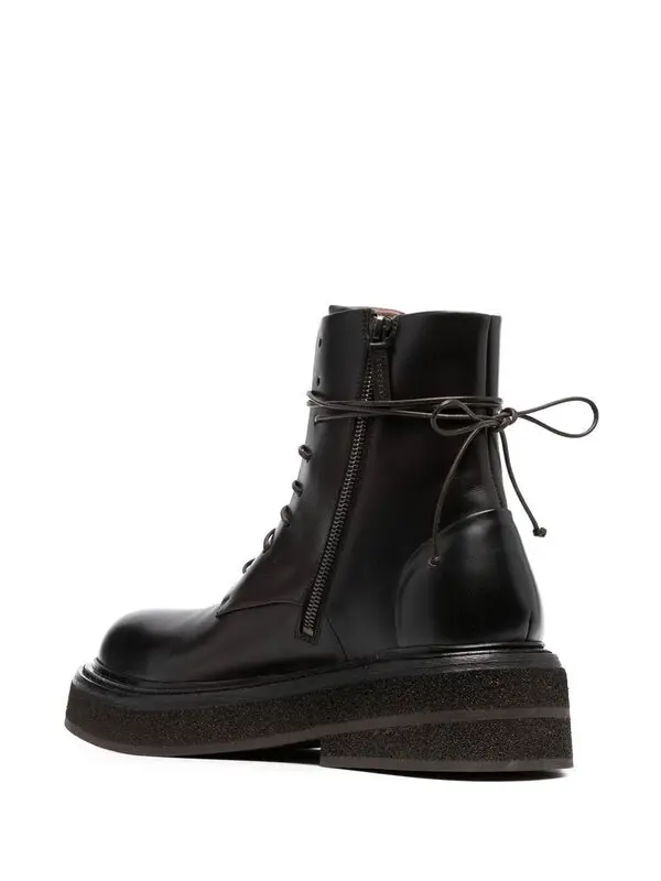 Marsèll Zuccone Leather Combat Boots