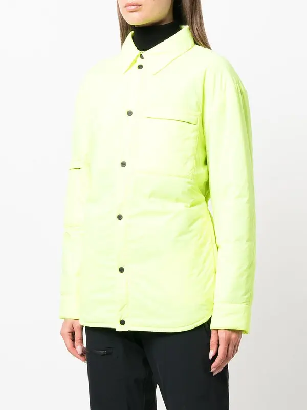 Aztech Mountain Pillow Padded Shirt Jacket - Green