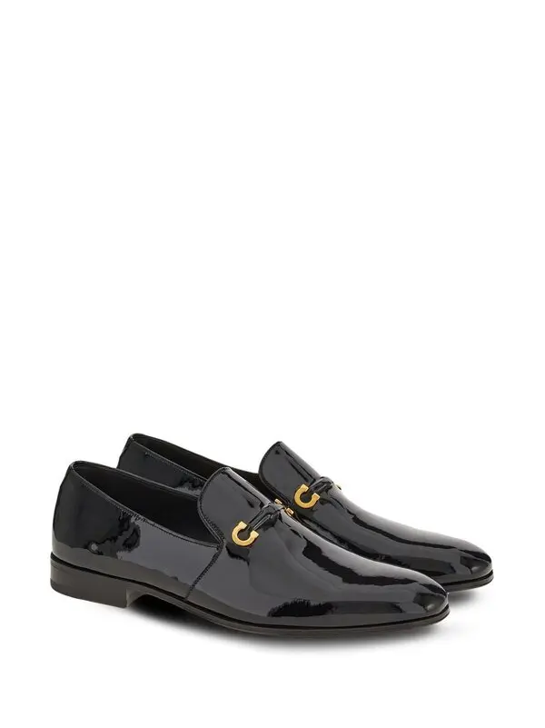 FERRAGAMO Gancini Ornament Loafers
