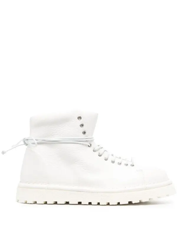 Marsèll Pallottola Pomice Lace-up Boots - White