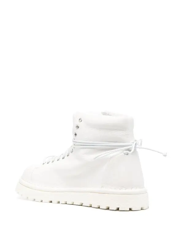 Marsèll Pallottola Pomice Lace-up Boots - White