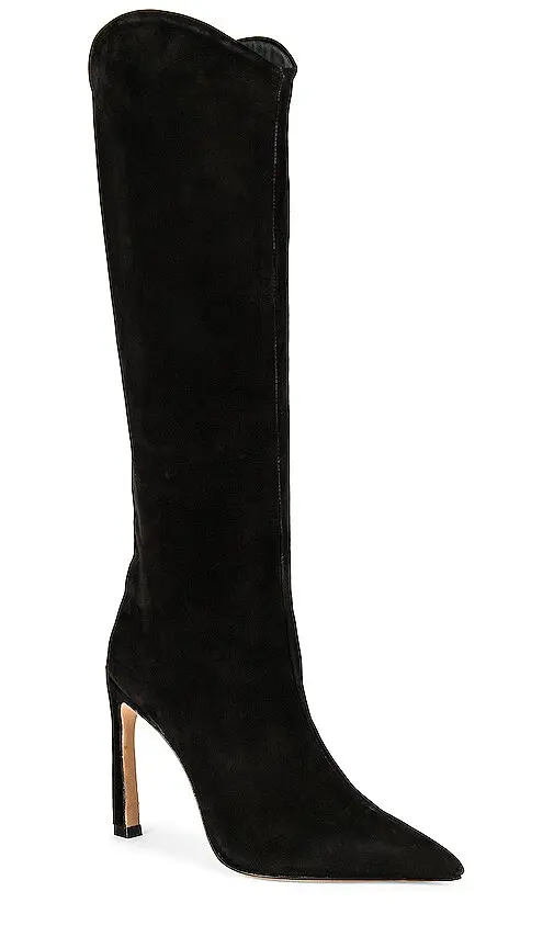 Schutz Maryana Sculpt Boot - Black