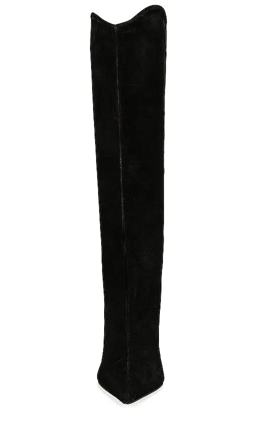 Schutz Maryana Sculpt Boot - Black