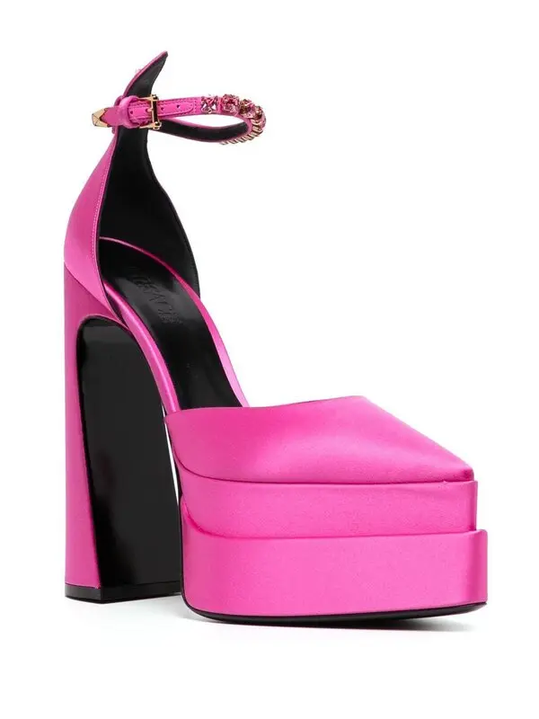 Versace Satin Pumps