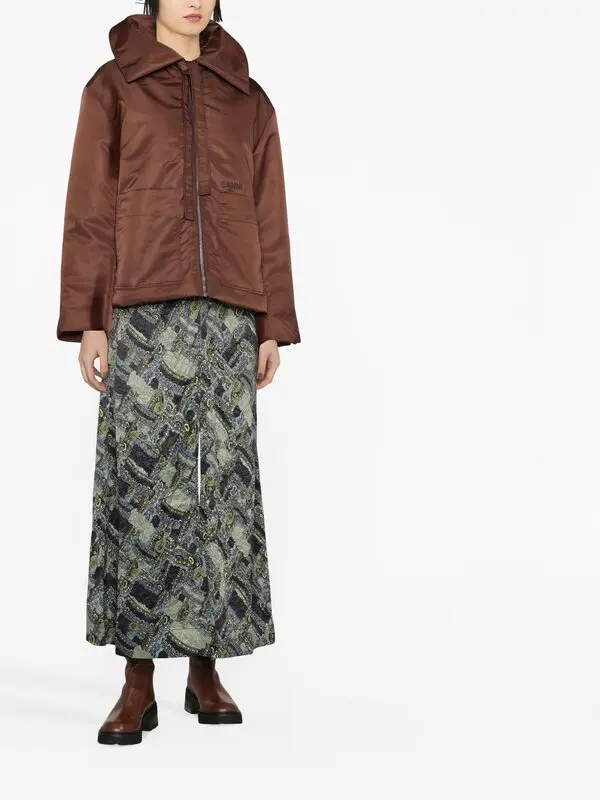 GANNI Oversized Collar Jacket